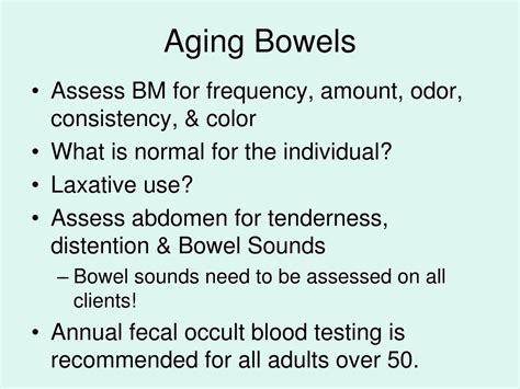 Ppt The Aging Gi System Powerpoint Presentation Free Download Id