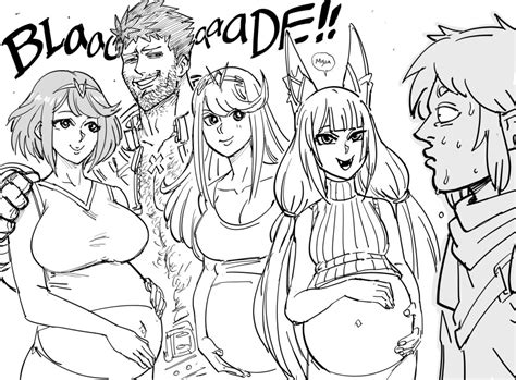 Bb Baalbuddy Link Mythra Xenoblade Nia Xenoblade Pyra Xenoblade Rex Xenoblade