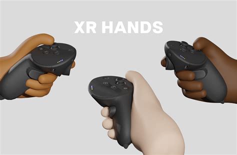 XR Hands With Controller Behance