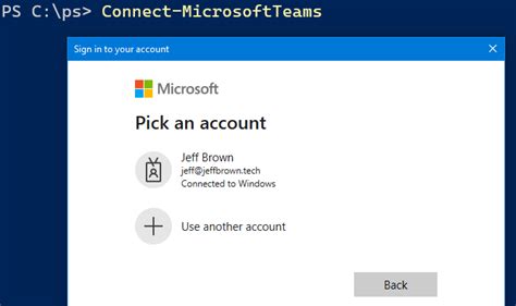 Microsoft Teams Powershell Install And Connect Guide Jeff Brown Tech