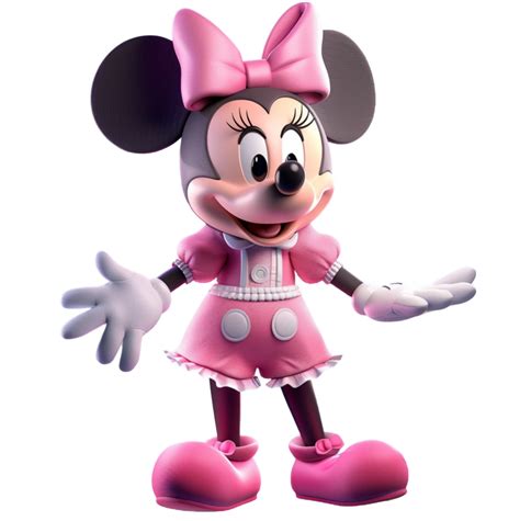 Pink Minnie Mouse Png Image