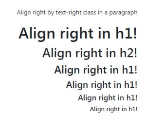 How To Align Text In Bootstrap Center Right And More