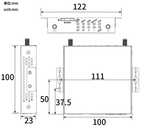 Sr500 Industrial 4g Router Dual Ethernet Ports For Iot And M2m
