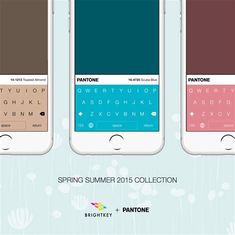 Pantone The Brightkey Pantone Collaboration Continues With Spring