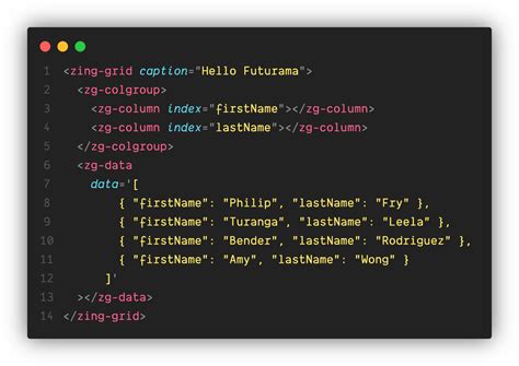 Using Ninja Keys With Zinggrid