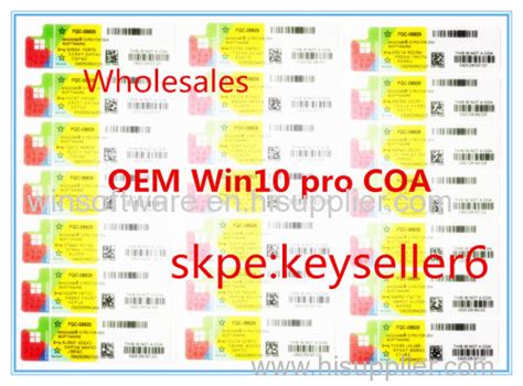 Windows Home Activation Product Key Coa Sticker Label From China Manufacturer Software