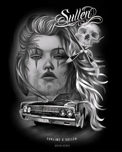 Lowrider Girls Drawings