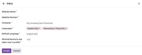 Website In Odoo Odoo Community Book