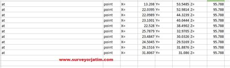 Cara Mengambil Data Koordinat Dari Autocad Ke Excel Surveyor Jatim