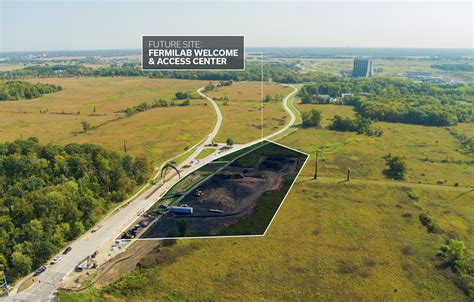 Work Begins For New Fermilab Welcome And Access Center