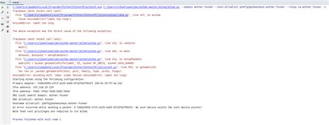 UnicodeError Encoding With Idna Codec Failed UnicodeError Label Too Long Issue