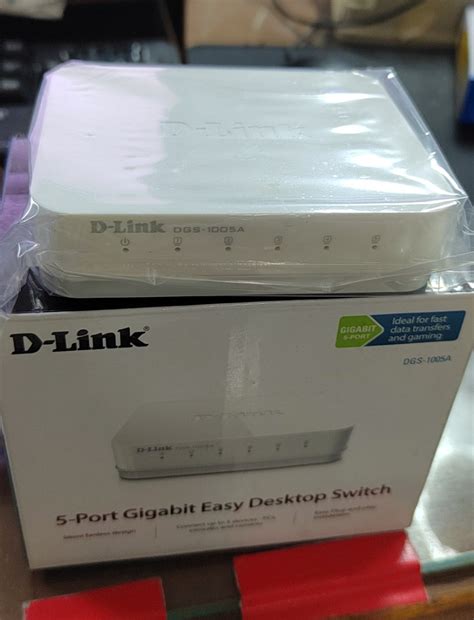 D Link Port Switch Hub Computers Tech Parts Accessories Networking On Carousell