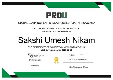 sakshi nikam on linkedin webdevelopment certificate