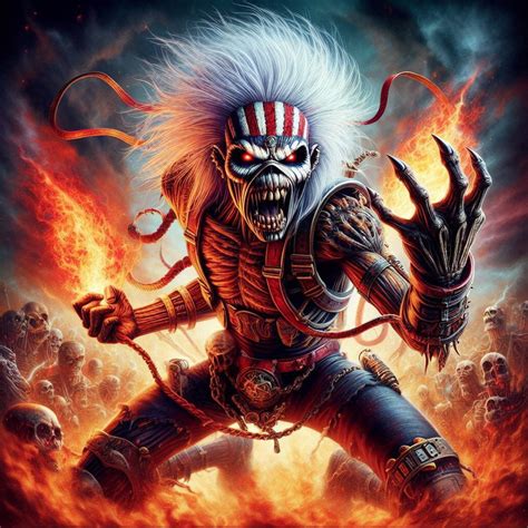 Iron Maiden Eddie 25 By Slikster On Deviantart
