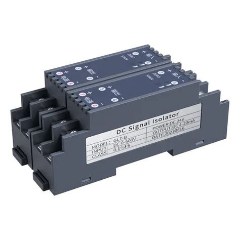4 20ma to 0 10v signal isolator 0 5v 1 5v 0 75mv galvanic signal