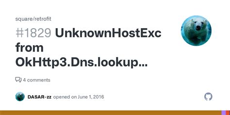 Unknownhostexception From Ok3dnslookup Cause App Crash · Issue