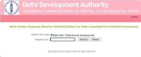 Dda Leasehold To Freehold Conversion Process And Tracking Application Status Online