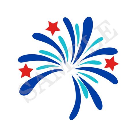 Firecracker SVG DXF Graphic Art Cut File Etsy