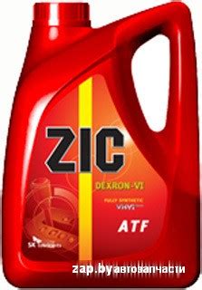 ZIC Dexron VI 4л по доступной цене в интернет-магазине. Купить в Минске ...