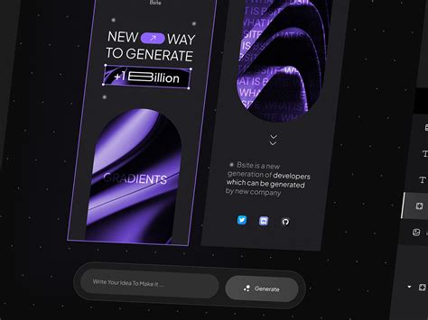 AI Generator UI Design On Behance