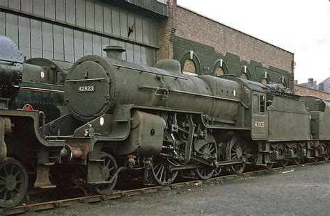 Saltley Shed Ex Lms 2 6 0 No 42823 Is Seen Standing On The Back Roads Behind Saltley Number 3