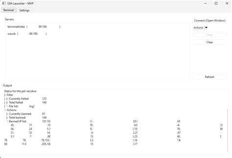 My Ssh Launcher Python And Qt Based Gui For Server Management And Automation Terminalnotes