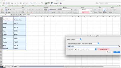 Conditional Formatting Excel 2016 Mac Gawerwisconsin