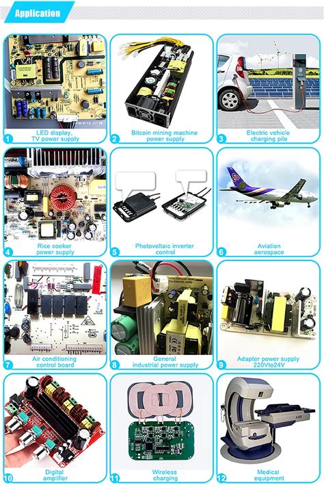 Custom Common Mode Choke Coil Inductor Wireless Toroid Power Products