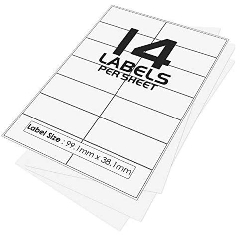 Blank Sheet Labels Customizable And Easy To Use