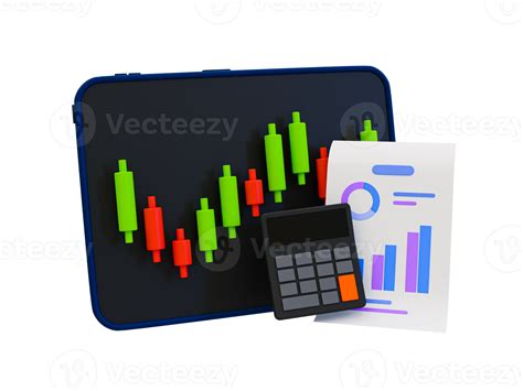 3d Minimal Trading Charts Stock Market Forecasting Stock Market