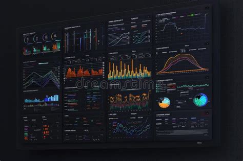 Modern Business Analytics Dashboard Displaying Financial Information