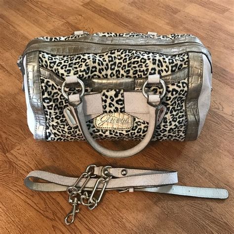 Guess Bags Guess Leopard Print Purse Poshmark