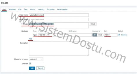 Zabbix Agent Ile Ubuntu 2004 Monitoring Sistem Ve Network Dünyasına Hoşgeldiniz