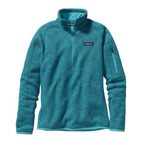 Patagonia Womens Better Sweater® 14 Zip Fleece Pullover Cool
