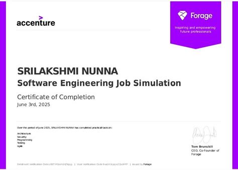 Softwareengineering Accenture Forage Continuouslearning Srilakshmi Nunna
