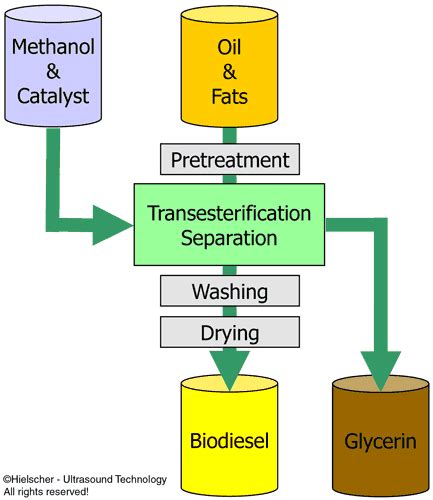 Ultrasonics Improve Biodiesel Process Efficiency