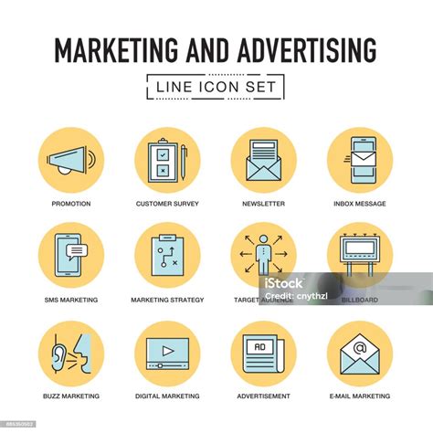 市場行銷和廣告線圖示集向量圖形及更多廣告圖片 廣告 矢量圖 管理層 Istock 市場行銷和廣告線圖示集向量圖形及更多廣告圖片 廣告 矢量圖 管理層 Istock
