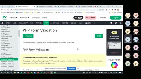 Lecture 3 Php Part 3 Youtube