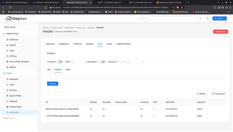Mqtt Command Down Event Not Happening Chirpstack V4 Chirpstack Community Forum