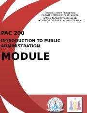 Exploring Public Administration: Key Concepts and Techniques | Course Hero