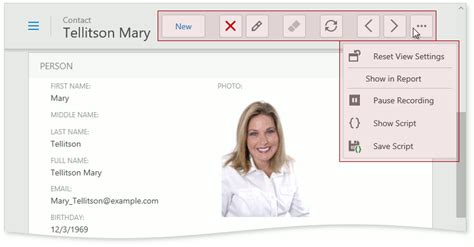 Menu Main Toolbar Xaf Cross Platform Net App Ui And Web Api Devexpress Documentation
