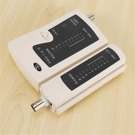 Network Cable Ethernet Tester Lan Rj45 Bnc Test Tool Coax Signal Lan Tester 