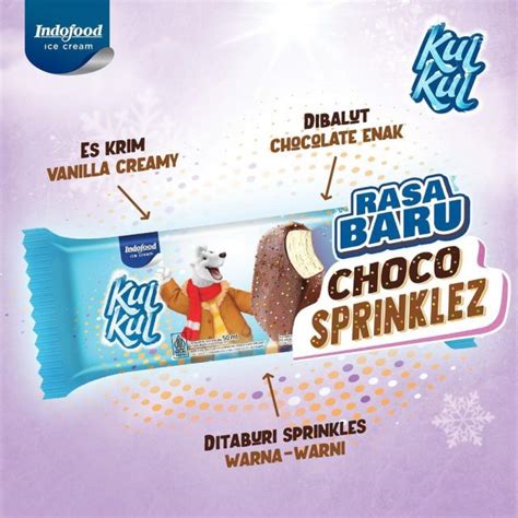 New Indofood Kulkul Choco Sprinklez With Colourful Sprinkles Mini Me