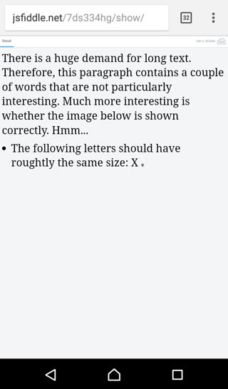 Html How To Correct Image Scaling For Images That Appear Inline In Text Stack Overflow