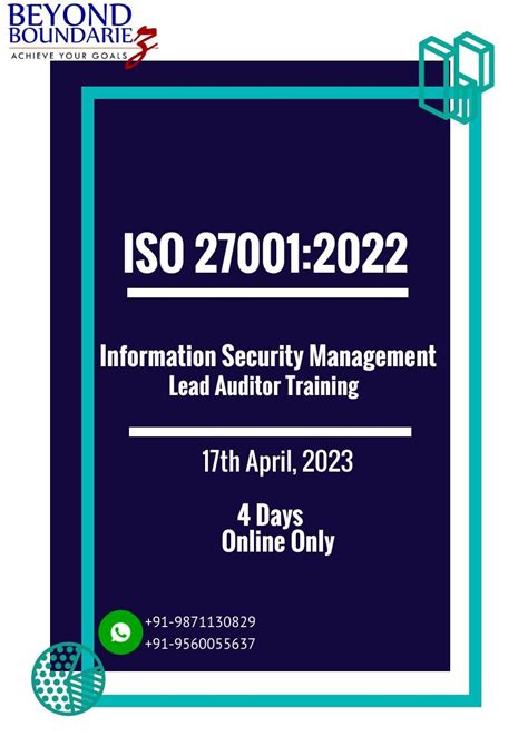 Beyond Boundariez On Linkedin Iso27001 Isocertification Informationsecurity Cyberawareness…