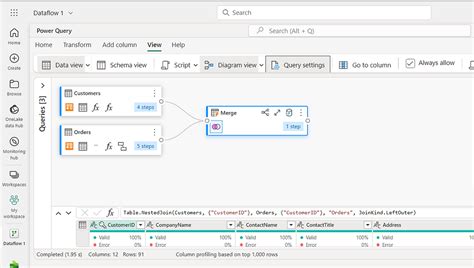 step by step creating new dataflows gen2 in microsoft fabric