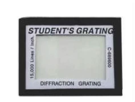 Diffraction Grating Model Namenumber Mt 0046 At Best Price In Ambala
