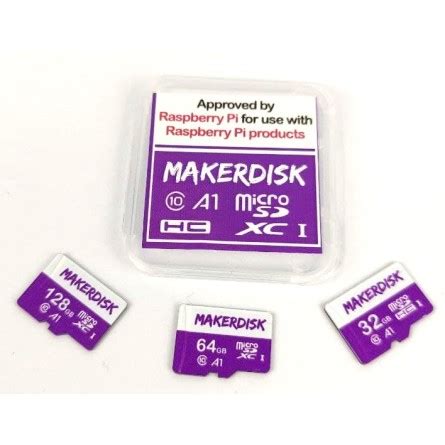 MicroSD Card With Raspberry Pi OS GB GB GB