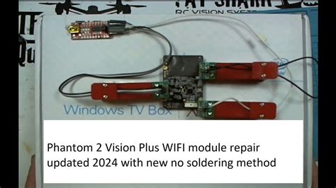 No Soldering Needed Phantom 2 Vision Plus Wifi Module Repair Updated