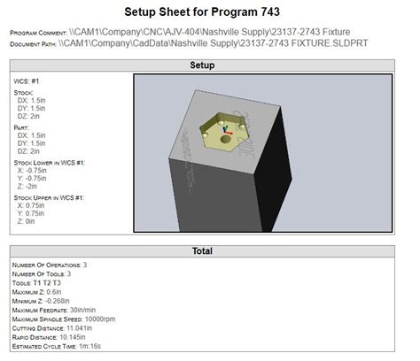 Add Posted Program Path To Setup Sheet Autodesk Community